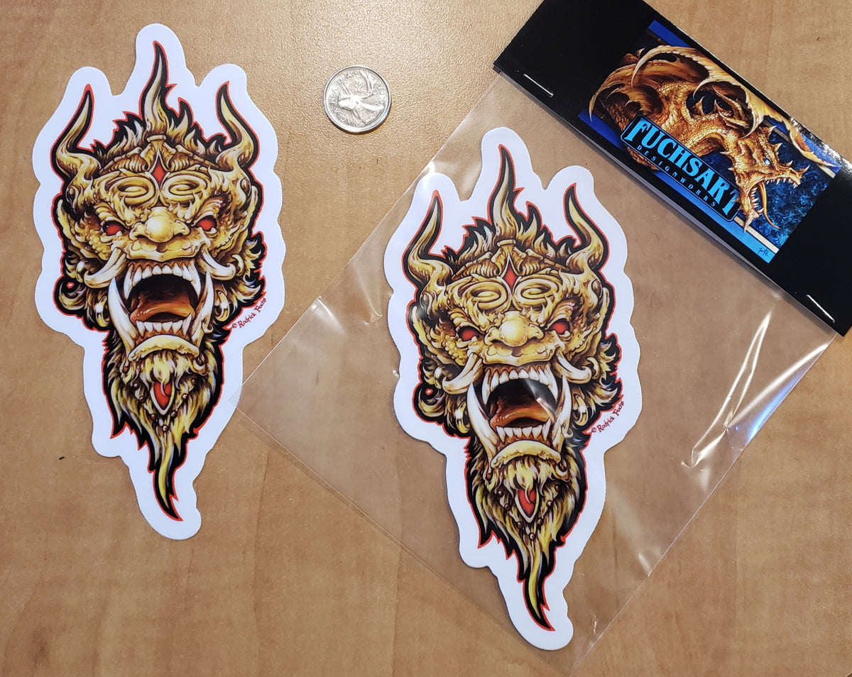 Demon decal – Rodrick Fuchs - Fuchsart Designworks